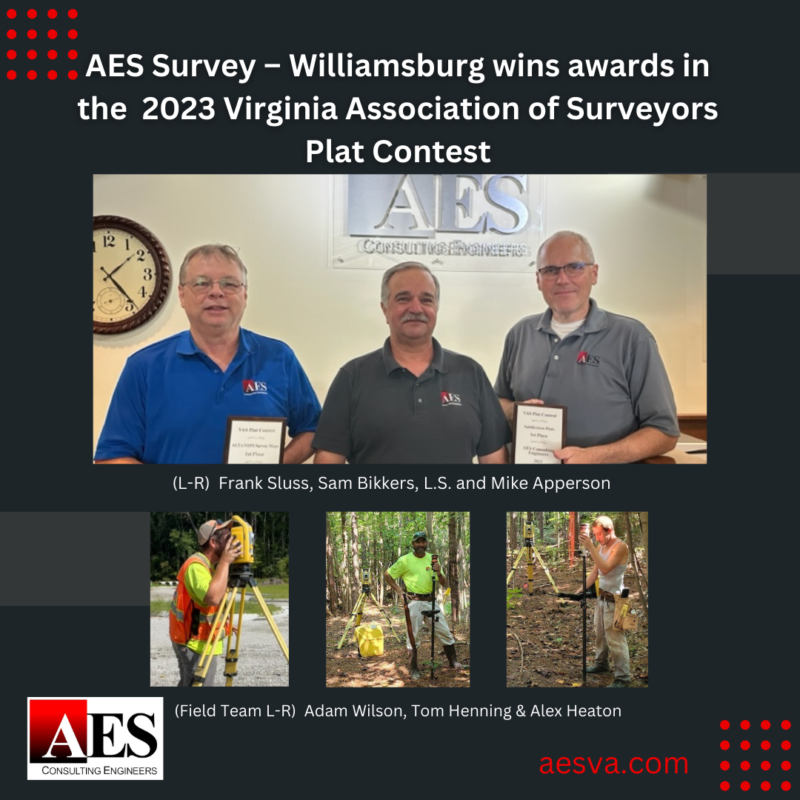 AES Survey Team Wins TWO 1st Place Awards – AES