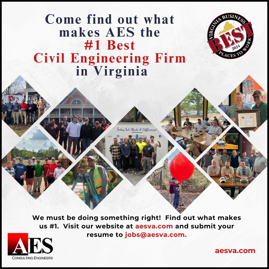 #1 Best Civil Engineering Firm in Virginia - AES