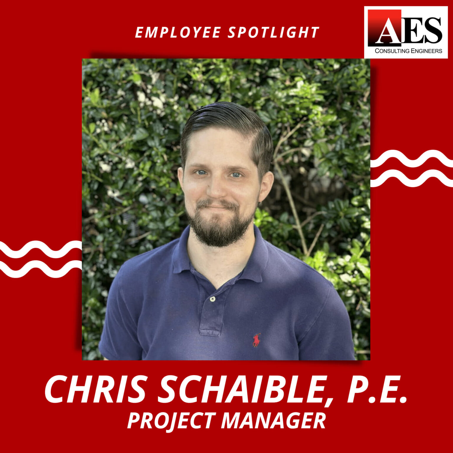 Chris Schaible, Project Manager - Employee Spotlight - AES